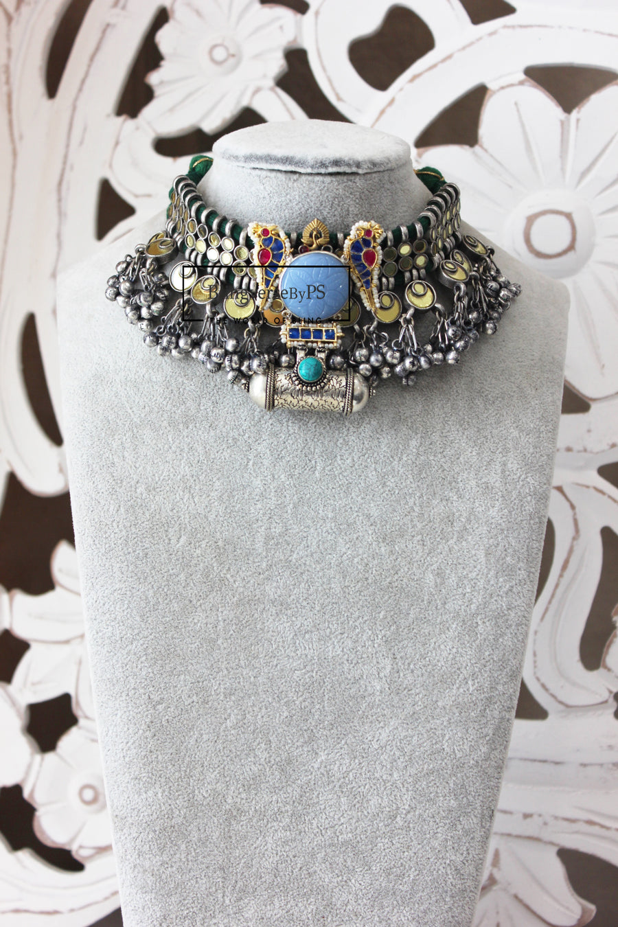 Ghungroo choker necklace store